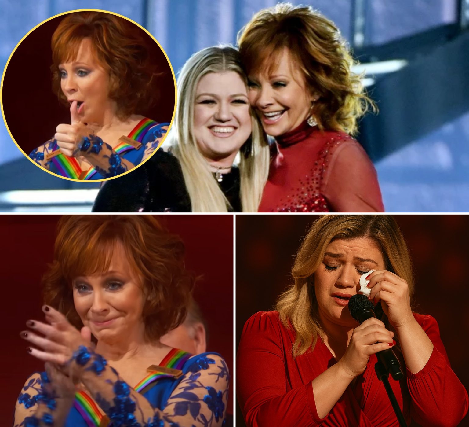 Kelly Clarkson Brings Reba McEntire to Tears With Explosive “Fancy” at ...