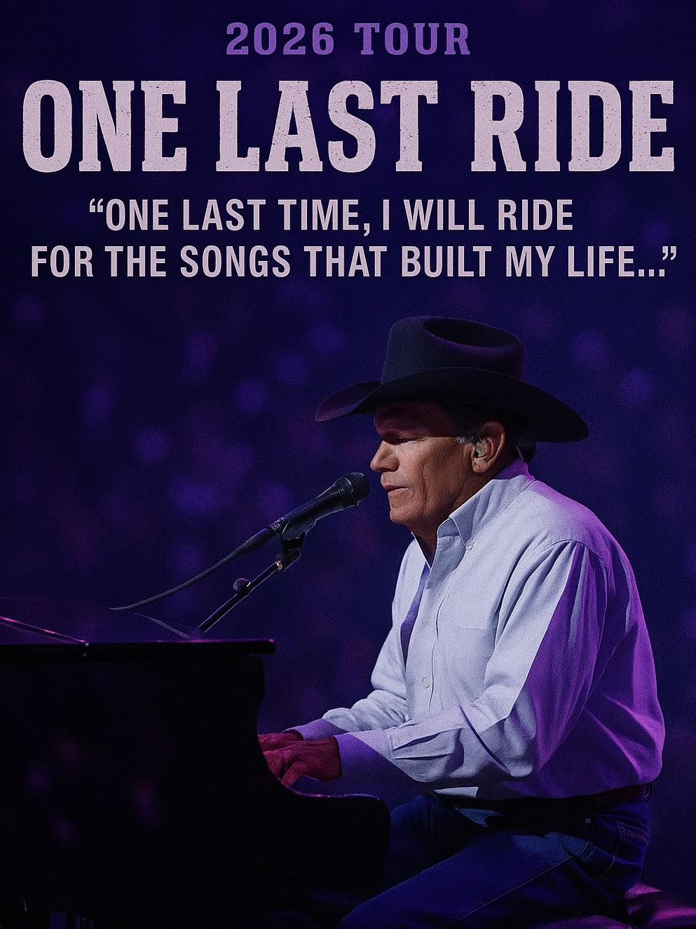 George Strait Announces 2026 ‘One Last Ride’ Farewell Tour — “One Last ...