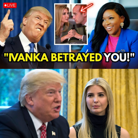 Trump LOSES IT as Jasmine Crockett Drops Ivanka Affair Bombshell LIVE — The Studio Fell Silent ...