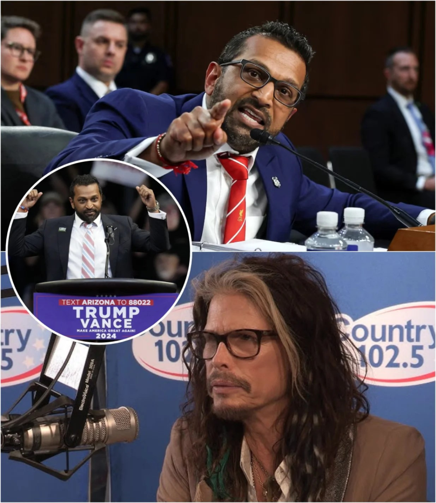 BREAKING: Steven Tyler Stuns Audience After Kash Patel’s On-Air Dare ...