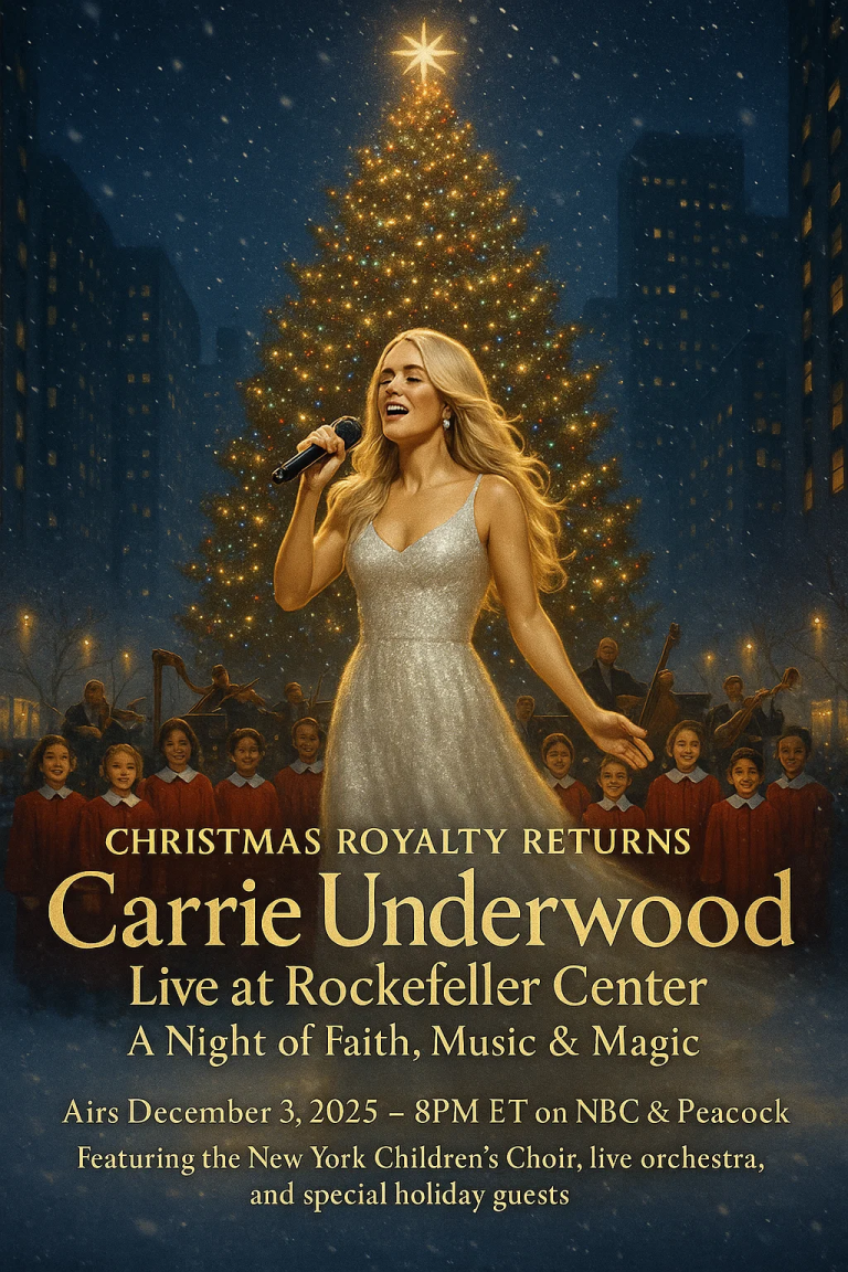 🎄 CHRISTMAS ROYALTY RETURNS: Carrie Underwood Brings Holiday Joy to ...