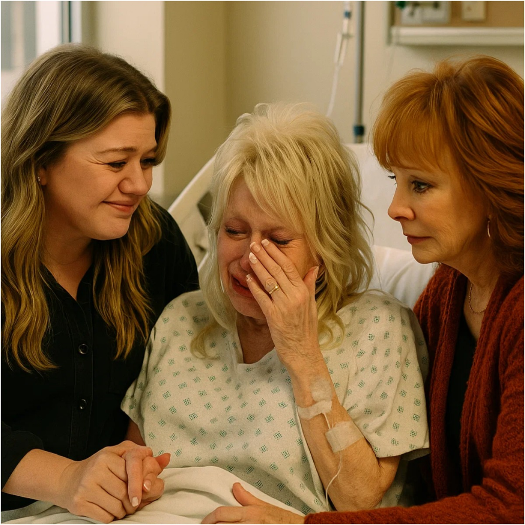 Dolly Parton’s Tearful Reunion with Kelly Clarkson and Reba McEntire ...