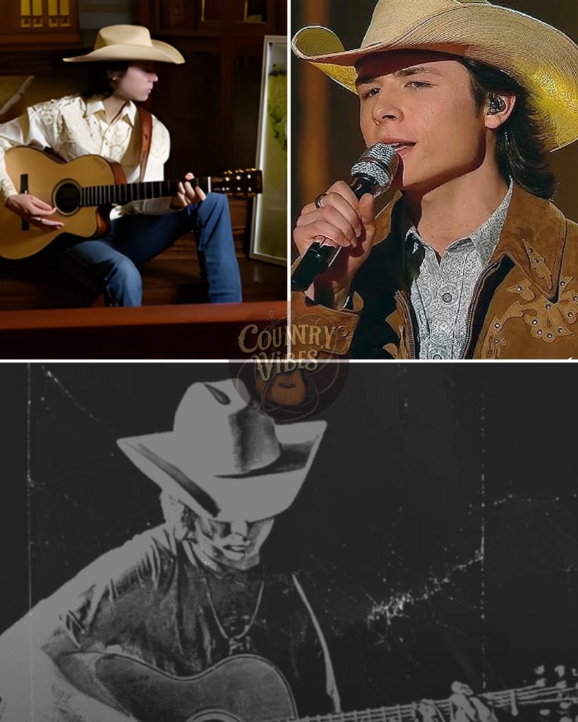 In the stark intimacy of a 2022 acoustic recording session, a then-15 ...