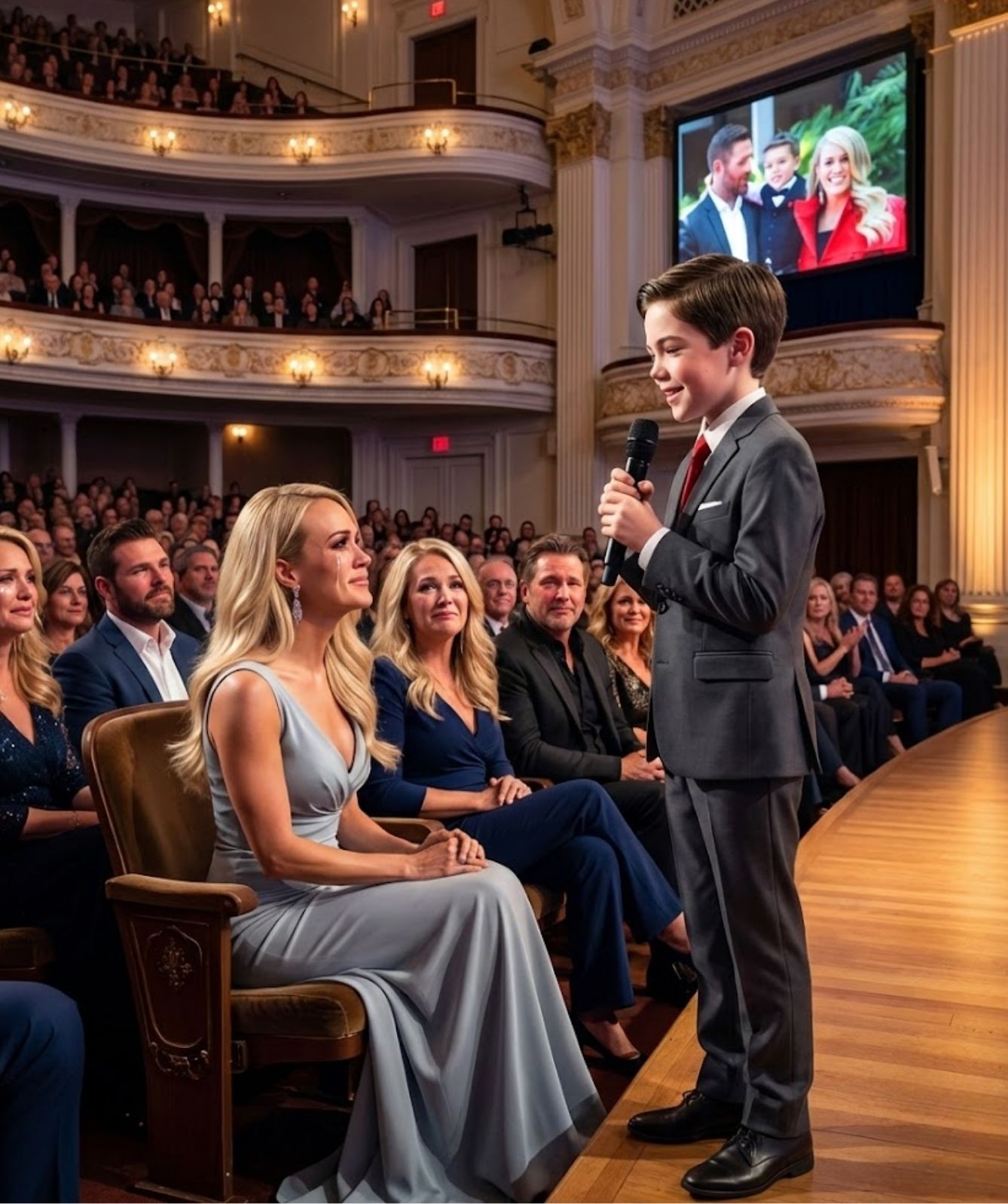 A SPECIAL MOMENT: When Carrie Underwood Became Just “Mom” in the Front ...