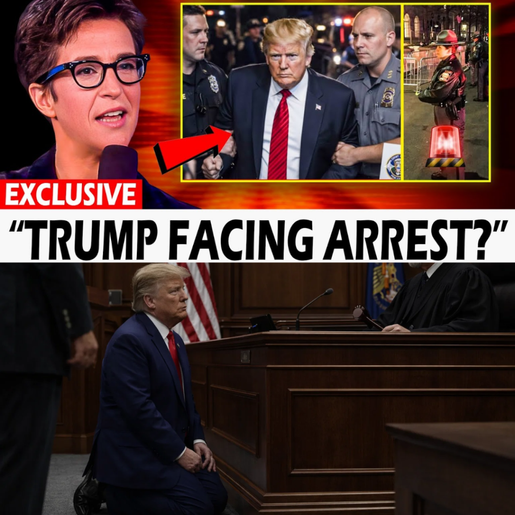 1 MINUTE AGO: Donald Trump Scared of Arrest — Federal Court Orders ...