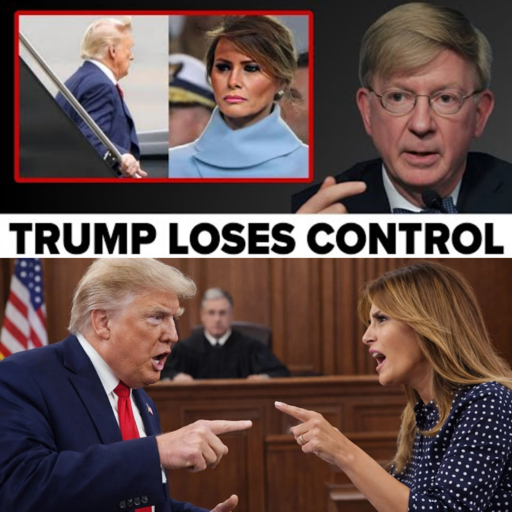 BREAKING: Trump and Melania Blame Each Other in Court — A Heated Clash ...