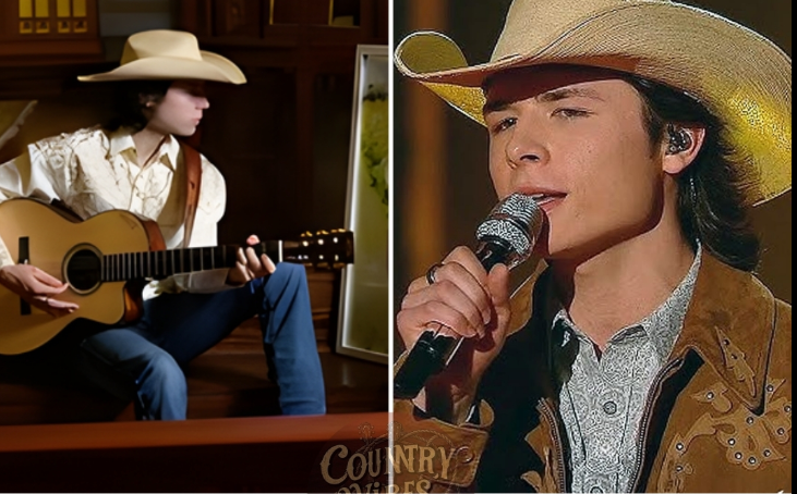 In the stark intimacy of a 2022 acoustic recording session, a then-15 ...