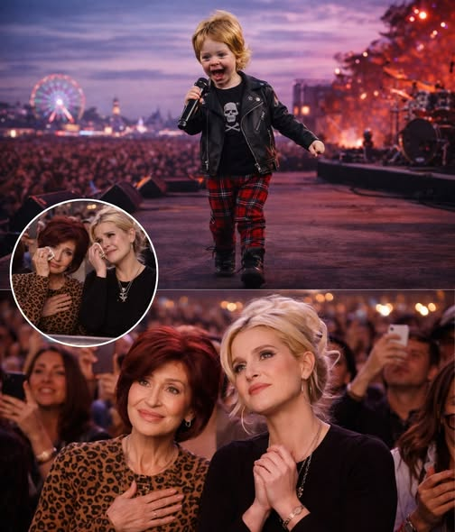 THREE-YEAR-OLD SIDNEY HONORS OZZY — At Just 3, Ozzy Osbourne’s Grandson ...