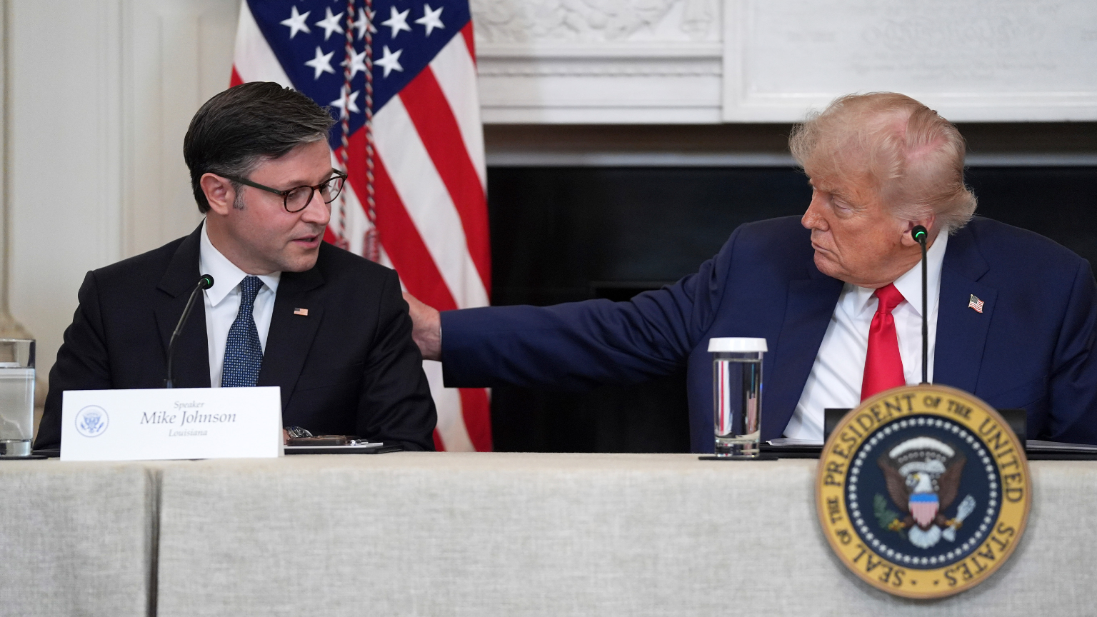 1 MIN AGO: Johnson Breaks With Trump as GOP Resignation Shakes MAGA ...